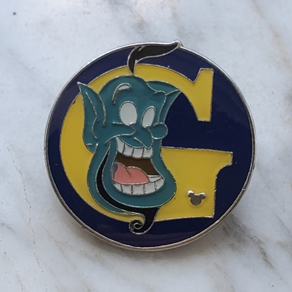Disney | Jewelry | Genie From Aladdin Disney Pin | Poshmark
